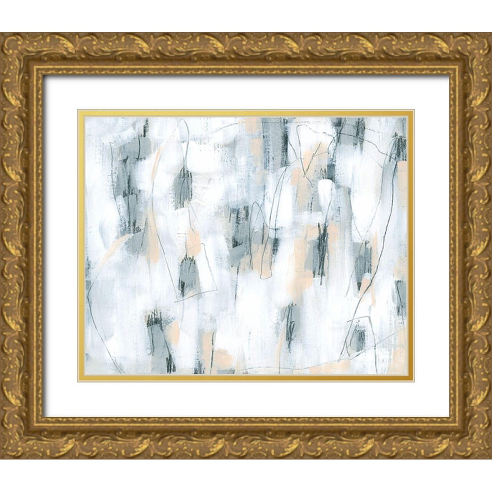 Vess, June Erica 32x26 Gold Ornate Wood Framed with Double Matting ...