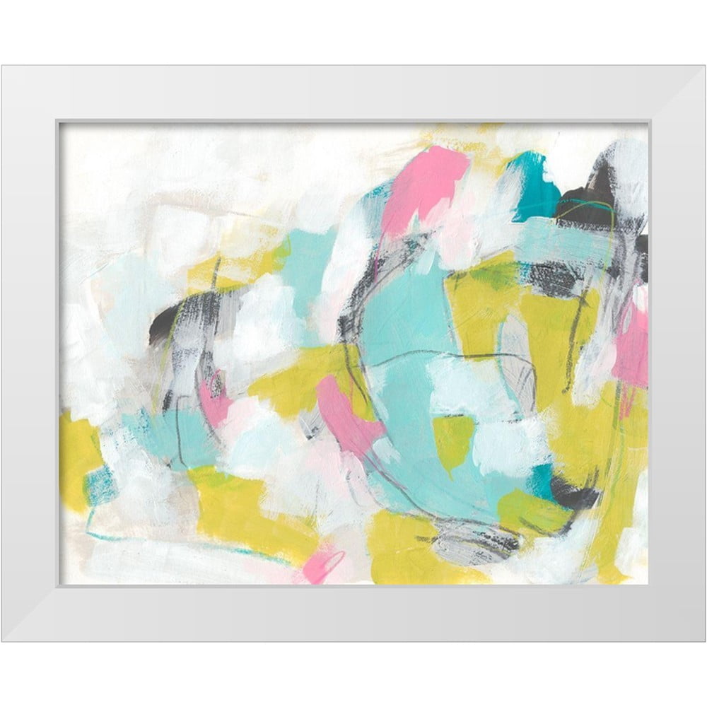 Vess, June Erica 32x26 White Modern Wood Framed Museum Art Print Titled ...