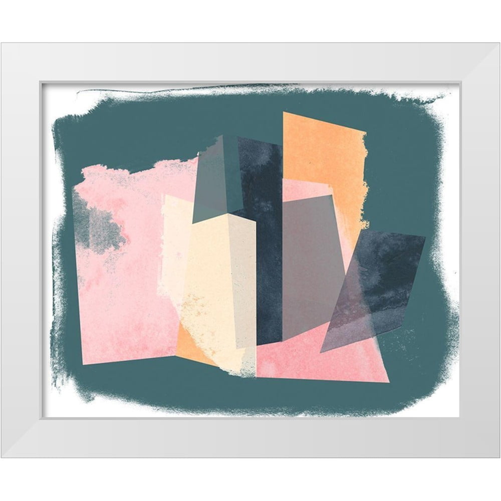 Vess, June Erica 32x26 White Modern Wood Framed Museum Art Print Titled ...