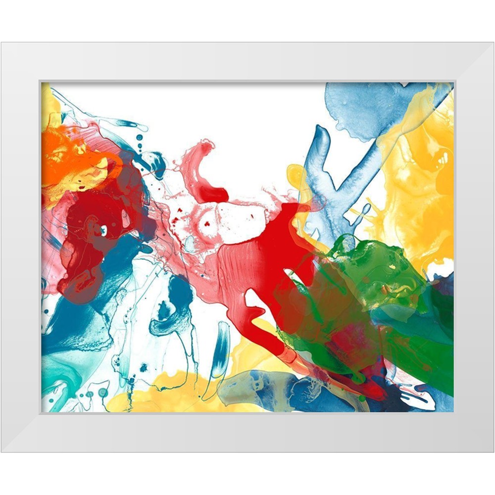 Vess, June Erica 32x26 White Modern Wood Framed Museum Art Print Titled ...