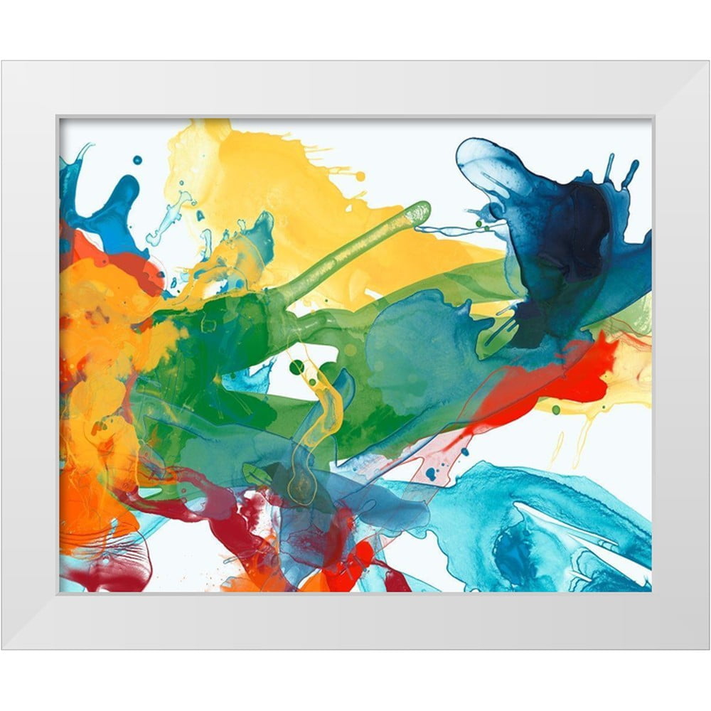 Vess, June Erica 32x26 White Modern Wood Framed Museum Art Print Titled ...
