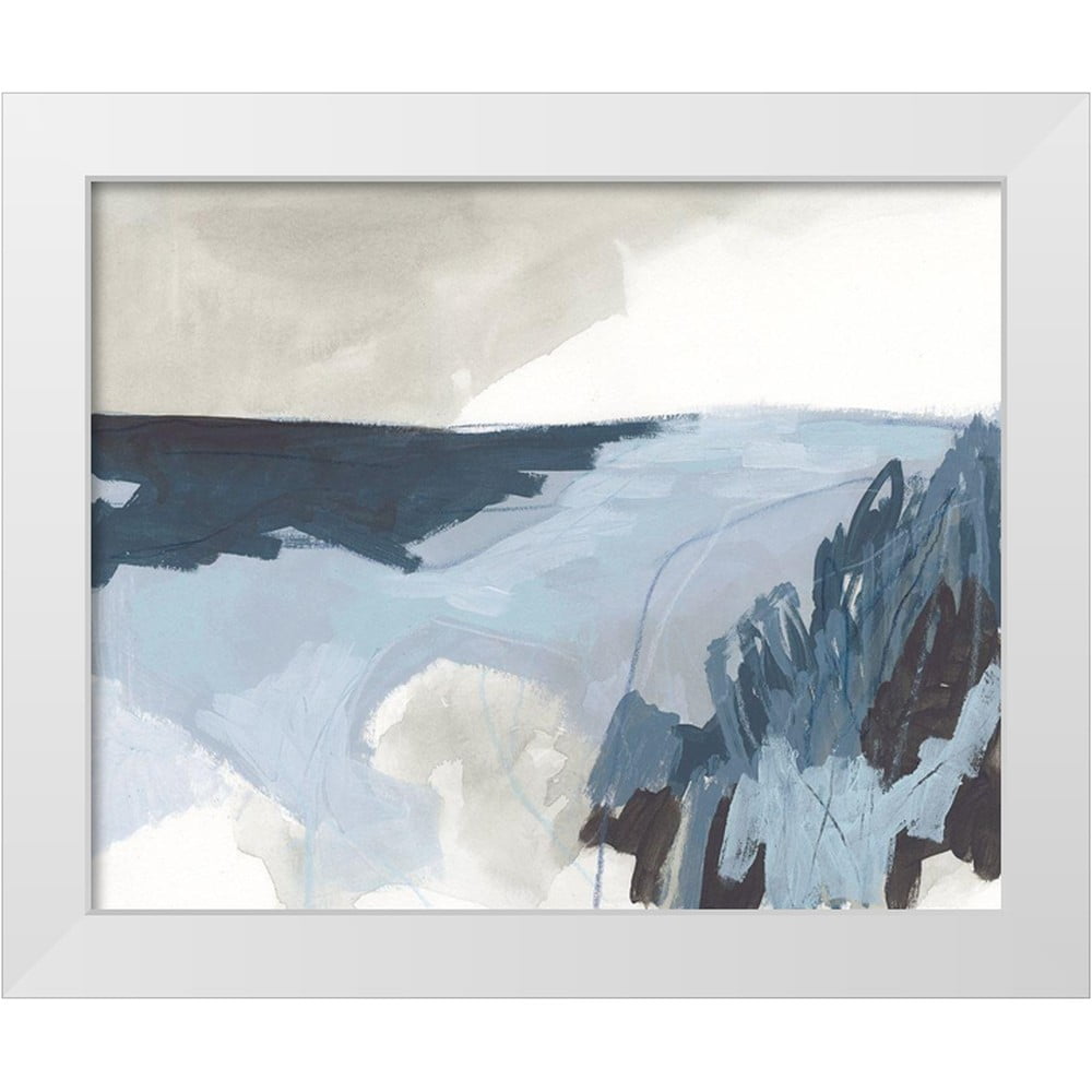 Vess, June Erica 32x26 White Modern Wood Framed Museum Art Print Titled ...
