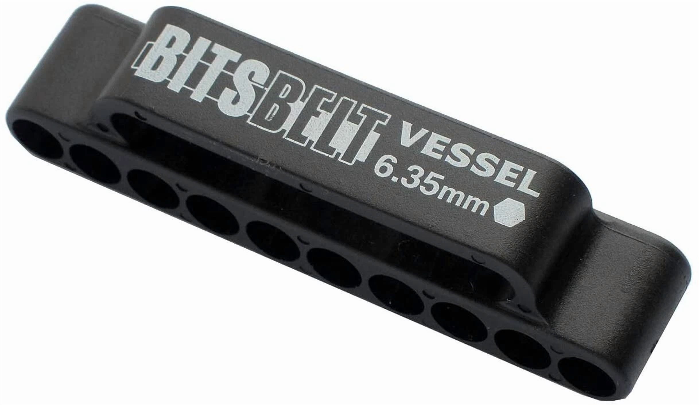 Vessel 10 Slot 1/4" Bit Holder Organizer With Belt Loop Bb-10 Made In ...