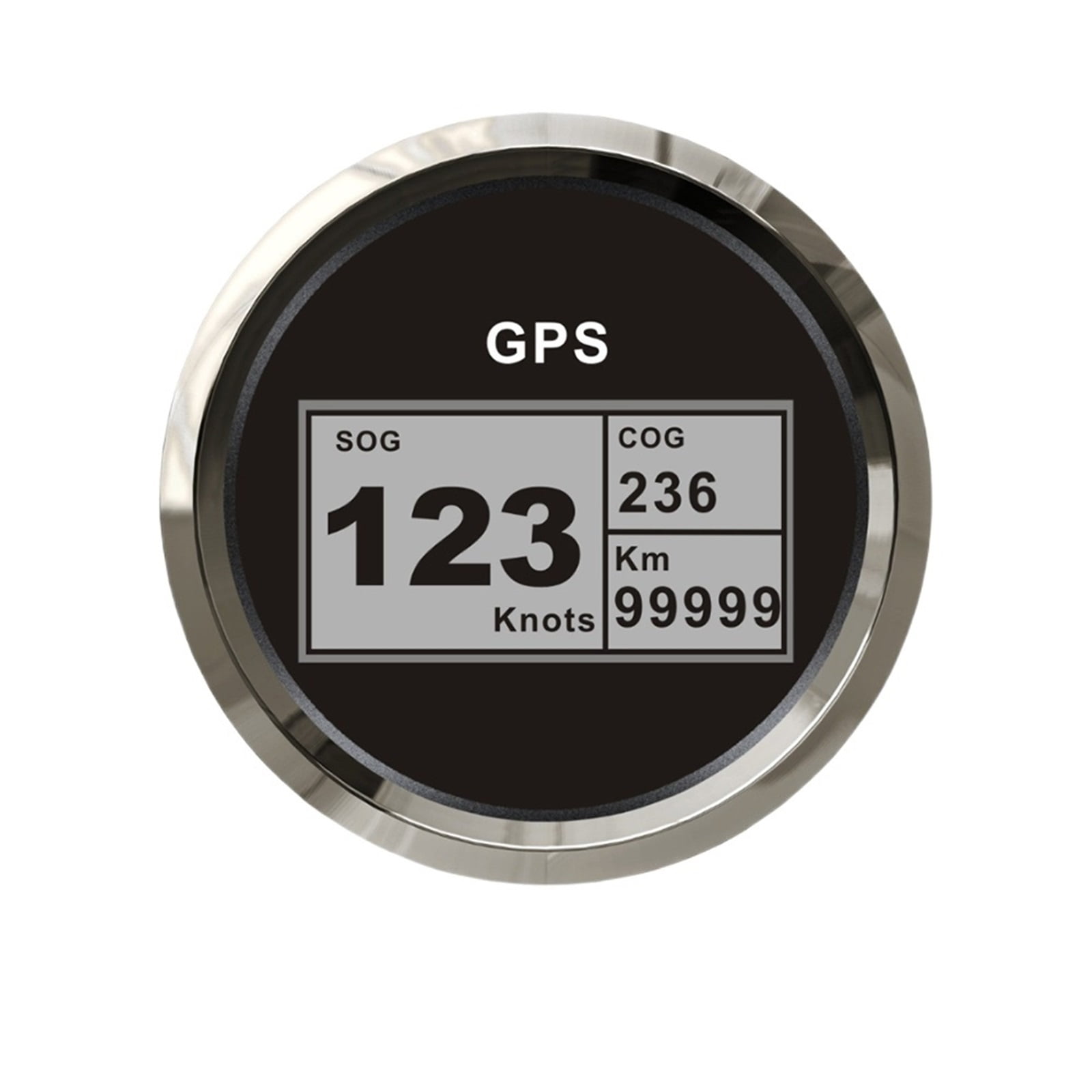 Vessel Boat Yacht 85mm Digital GPS Speedometer Tripmeter Gauge Meter ...
