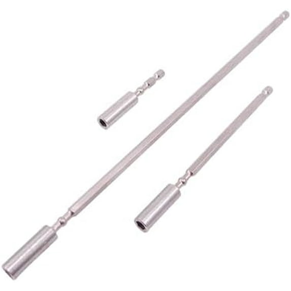 Vessel Magnetic 1/4" Bit Holder Extension Set 12" 6" 2.5" For Impact ...