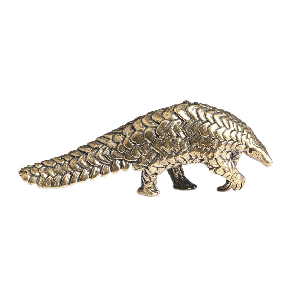 Vessel Plush Decor Pangolin Small Bronze High-class Material Child ...