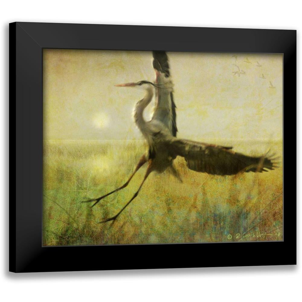 Vest, Chris 14x12 Black Modern Framed Museum Art Print Titled - Foggy ...