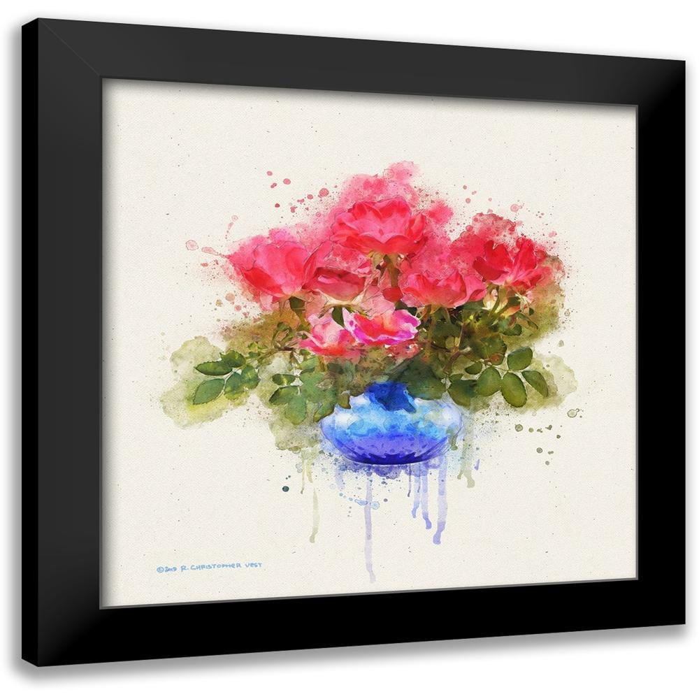 Vest, Christopher 15x15 Black Modern Framed Museum Art Print Titled ...
