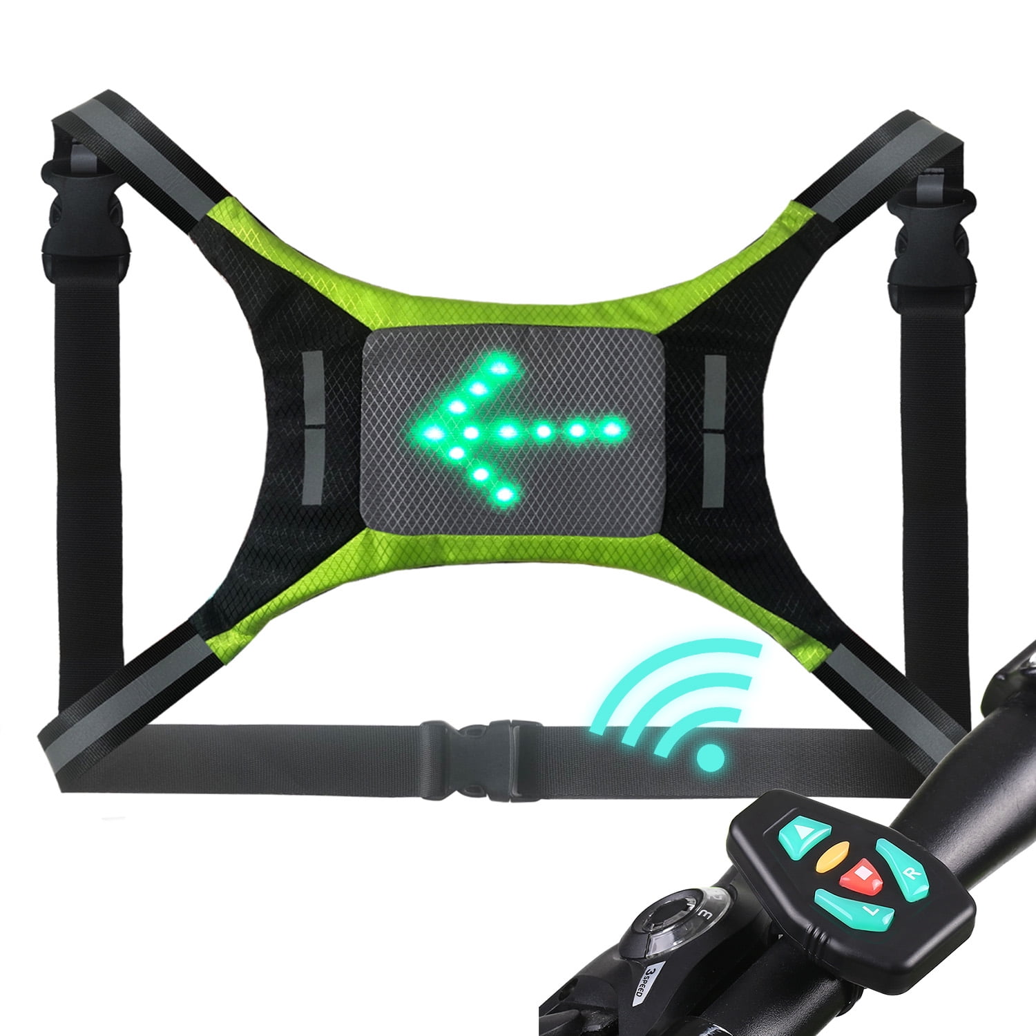 Vest,Led Vest Usb Remote Turn Remote Turn Vest Turn Vest Vest Wotao ...