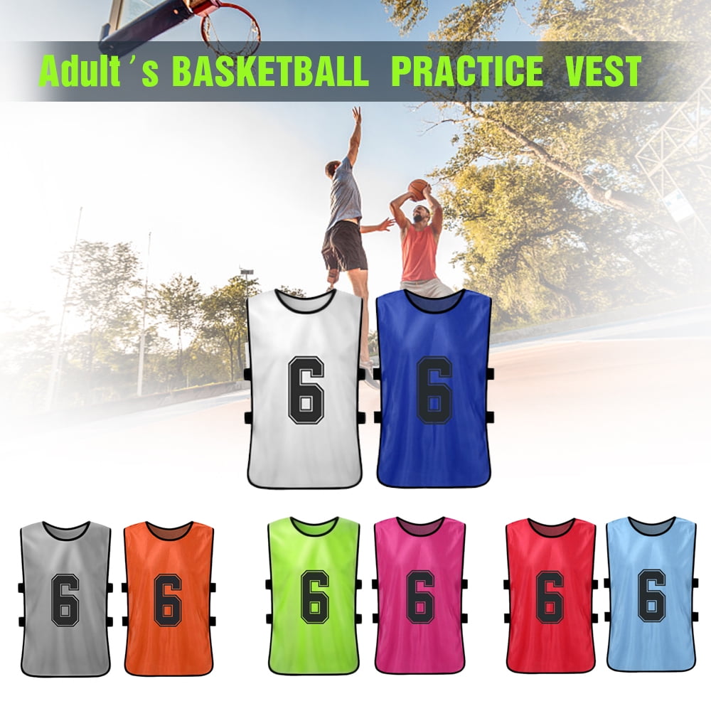 Vest,Quick Team Soccer Pinnies 2 Colors Soccer Team Numbered Soccer ...