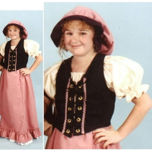 Alexander Costume 11-198-BR Girls Renaissance Peasant Vest Costume ...