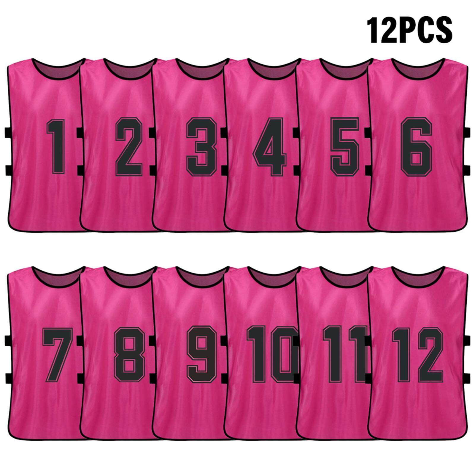 Vest,Soccer Team Numbered Team Numbered Bibs Pinnies Quick Team Soccer ...