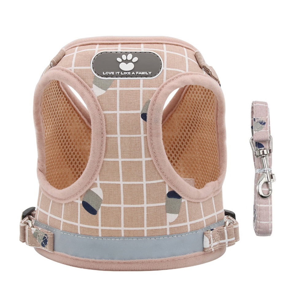 Vest-type dog chest strap, Small Dog and Cat Vest Harness for Walking ...