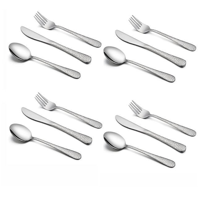 Vesteel 12-Piece Children's Size Silverware Set, Toddler Safe Forks ...