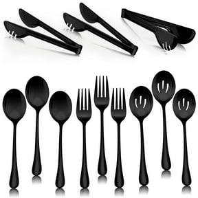 Navaris Titanium Folding Utensil Set - Fork Knife Spoon Foldable Metal ...