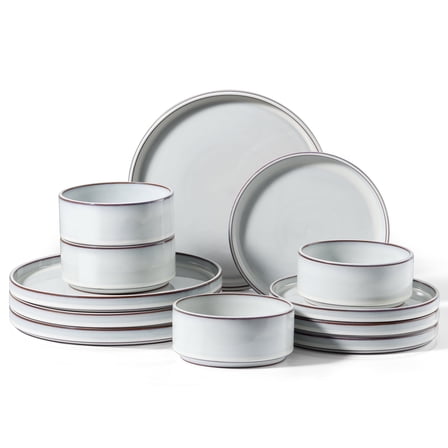 Lucca 12 pc Dinnerware Set - Walmart.com