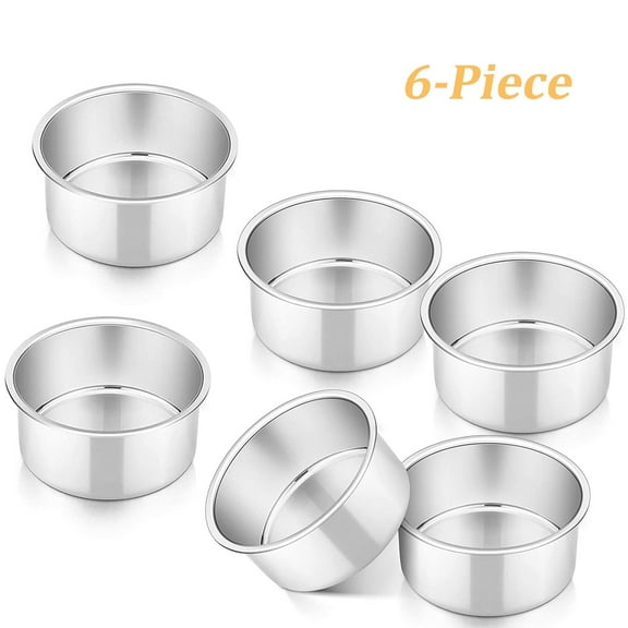 4in Kids Baking Compatible Easy | Pan Nonstick Steel Oven Pans With For ...