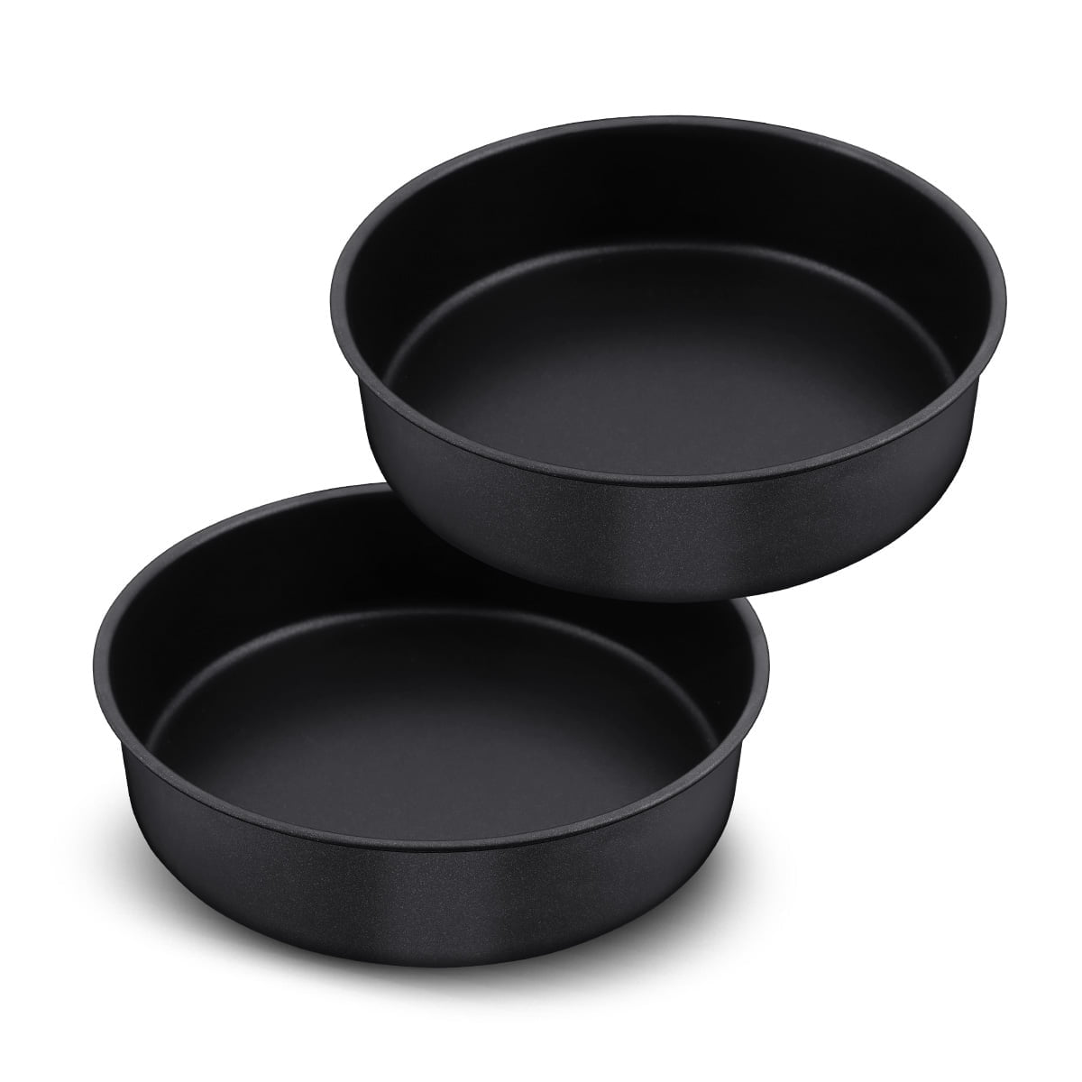 8 Inch Round Cake Pan Set of 2, Vesteel Stainless Steel Round Cake ...