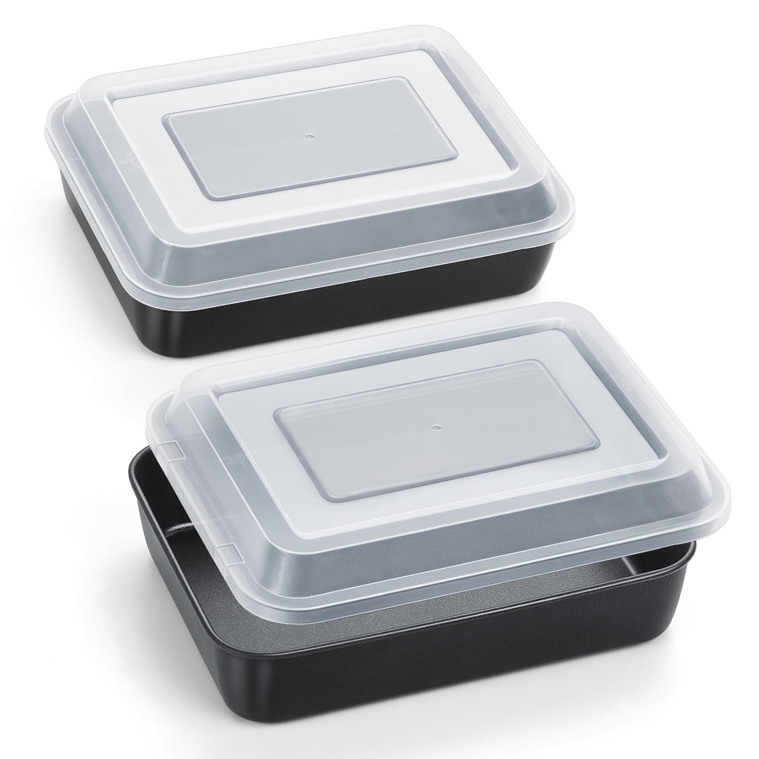 Vesteel Nonstick Baking Pan with Lid, Stainless Steel Rectangle Sheet ...