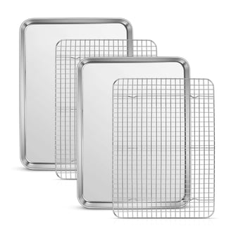 Thyme&Table, Nonstick Baking Sheet and Cooling Rack Set, 12