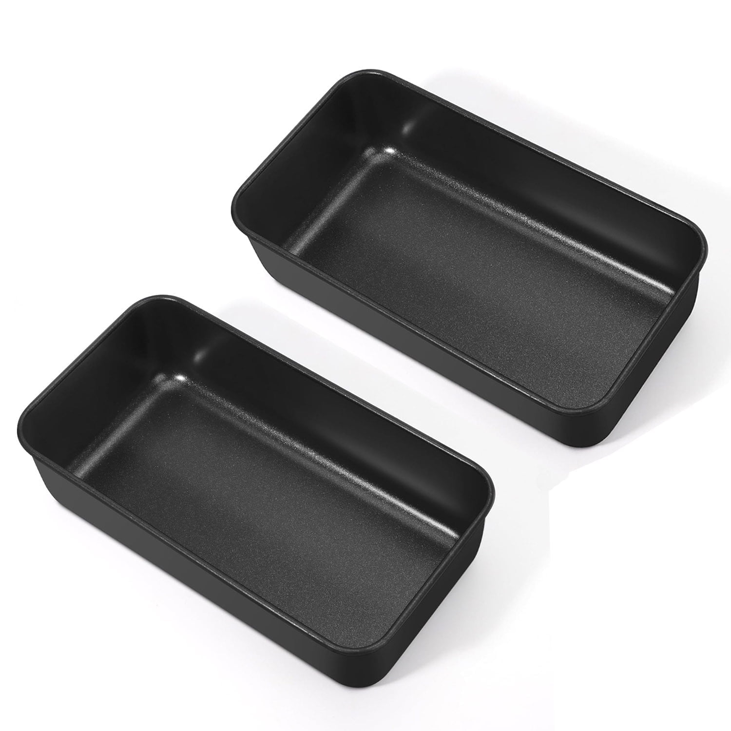 Vesteel Loaf Pan Set of 2, 9x5 Inch Nonstick Bread Pans with Stainless ...