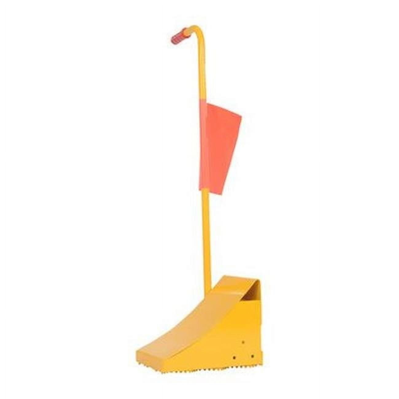 Vestil FAB-11-ERGO-FL 10.75 in. Fabricated Steel Wheel Chock with ...