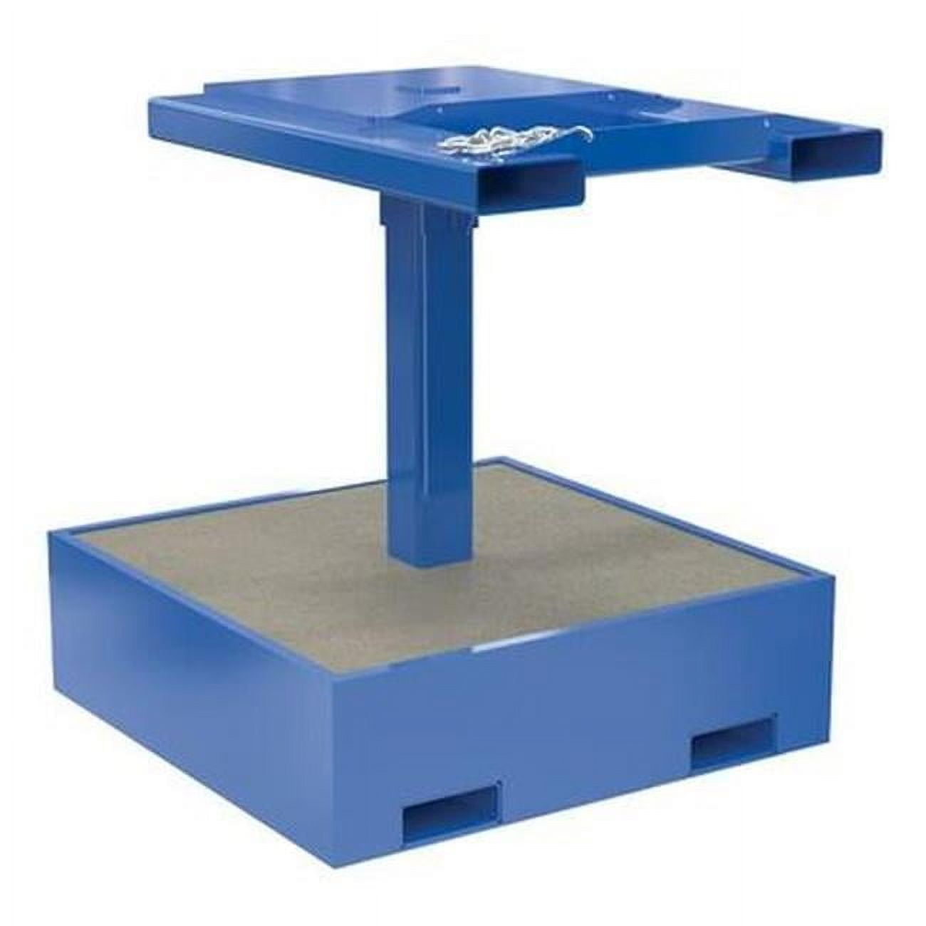 Vestil FWBC-4242-2-BC 2000 lbs Steel Trash Bin Compactor with Filled ...