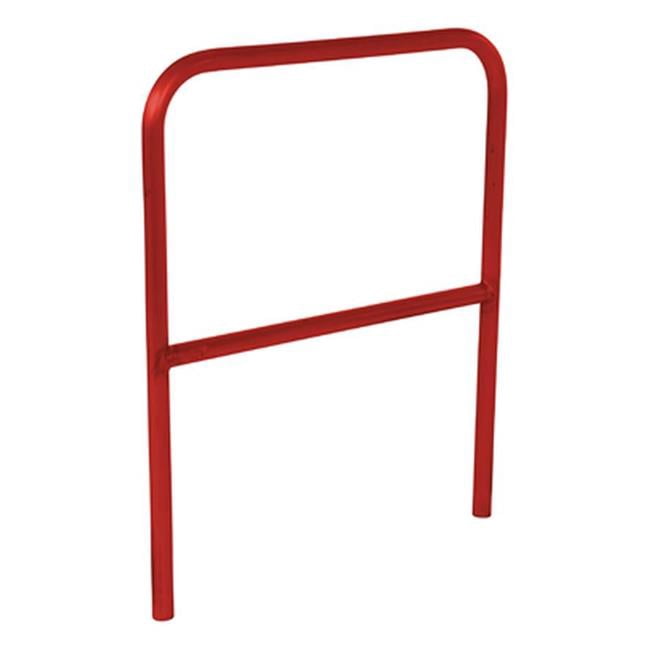 Vestil VDKR-3-RD 3 ft. Steel Safety Railing - Red - Walmart.com