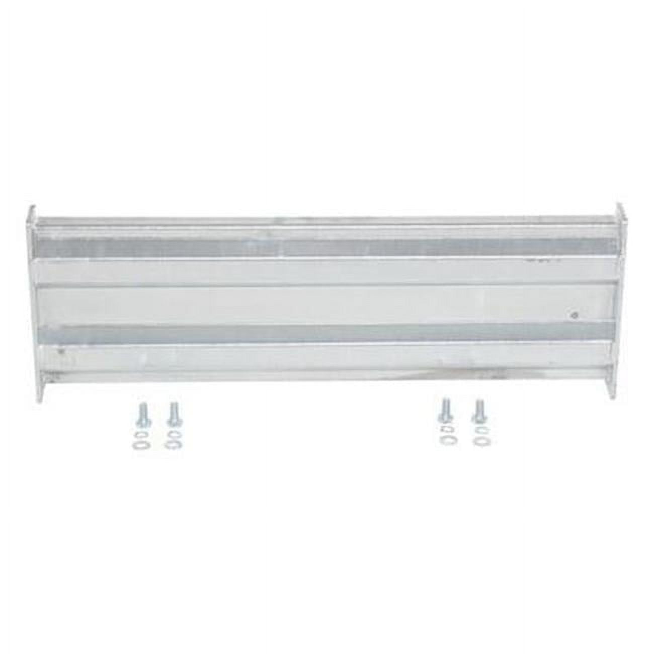 Vestil GR-F2R-BO-3-HDG 30 in. Galvanized Steel 2 Ribbed Bolt-On Style ...