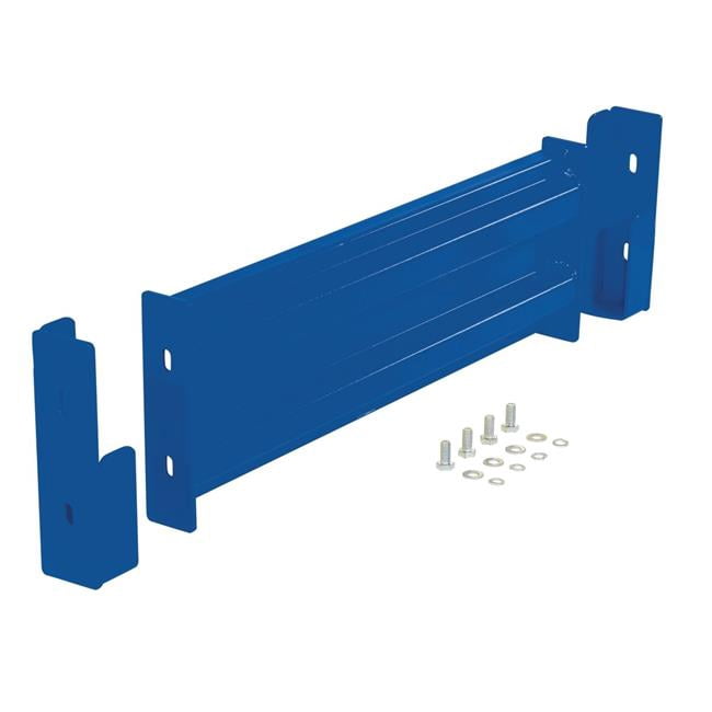 Vestil GR-F2R-DI-3-BU 30 in. Steel 2 Ribbed Drop in Style Guard Rail ...