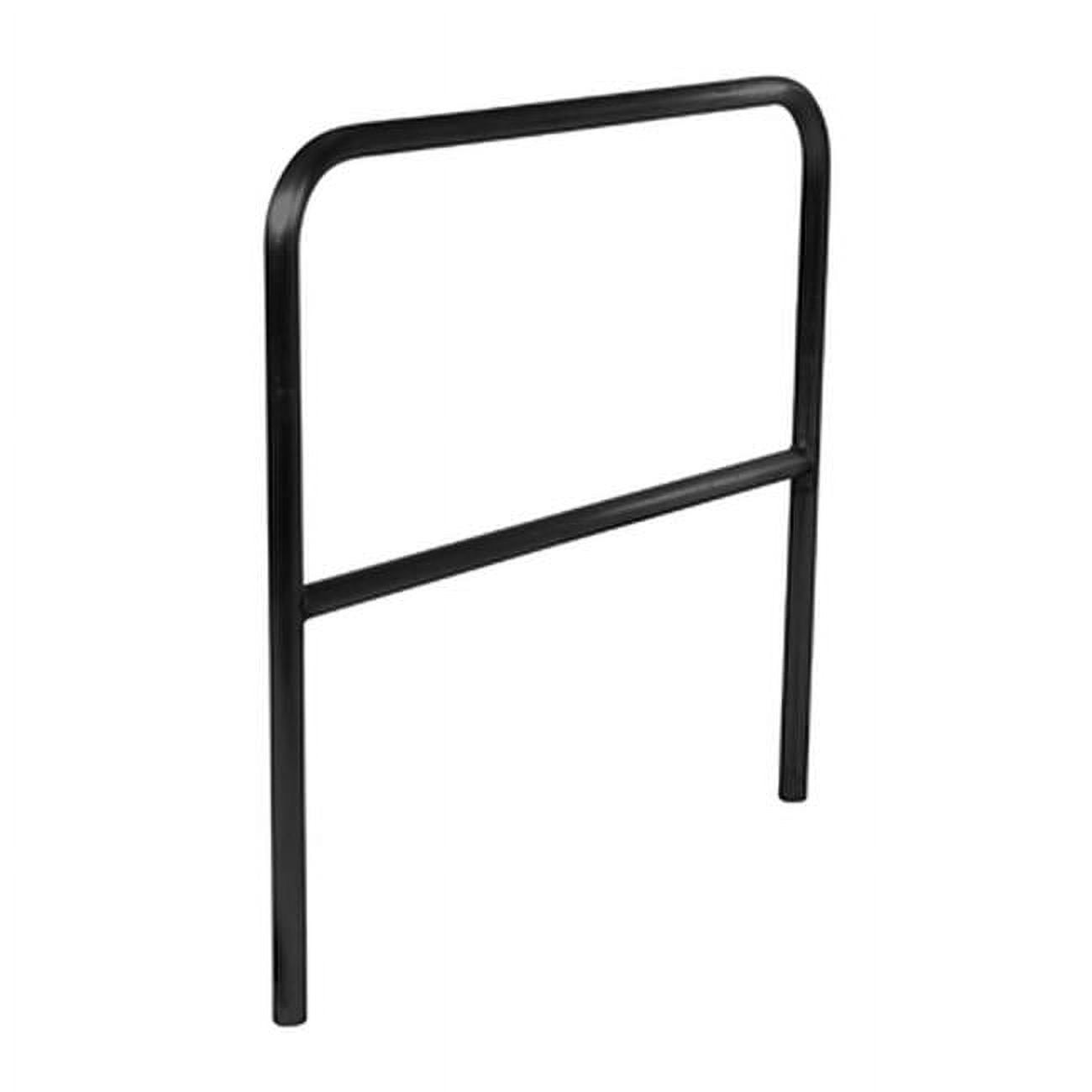 Vestil VDKR-4-BK 4 ft. Steel Safety Railing - Black - Walmart.com