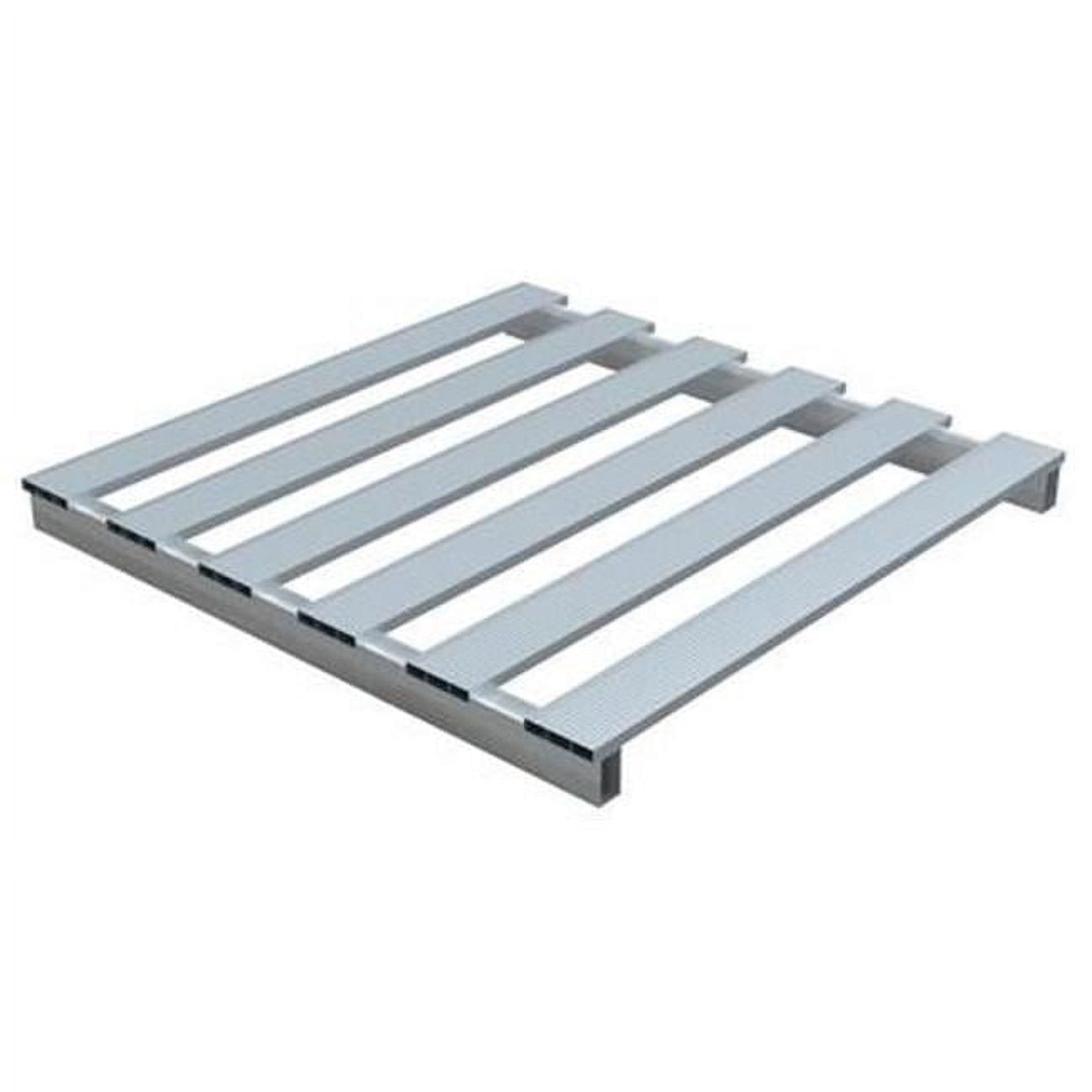 Vestil SKID-2024-A 4000 lbs 20 x 24 in. Aluminum Skid - Silver ...