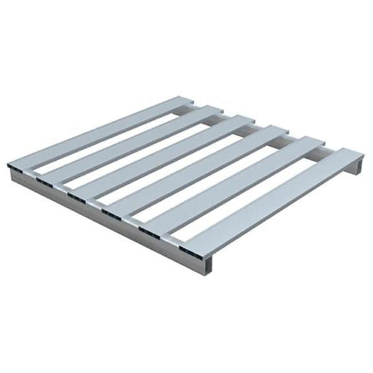 Vestil SKID-4848-A 4000 lbs 48 x 47.87 x 4 in. Aluminum Skid - Silver ...