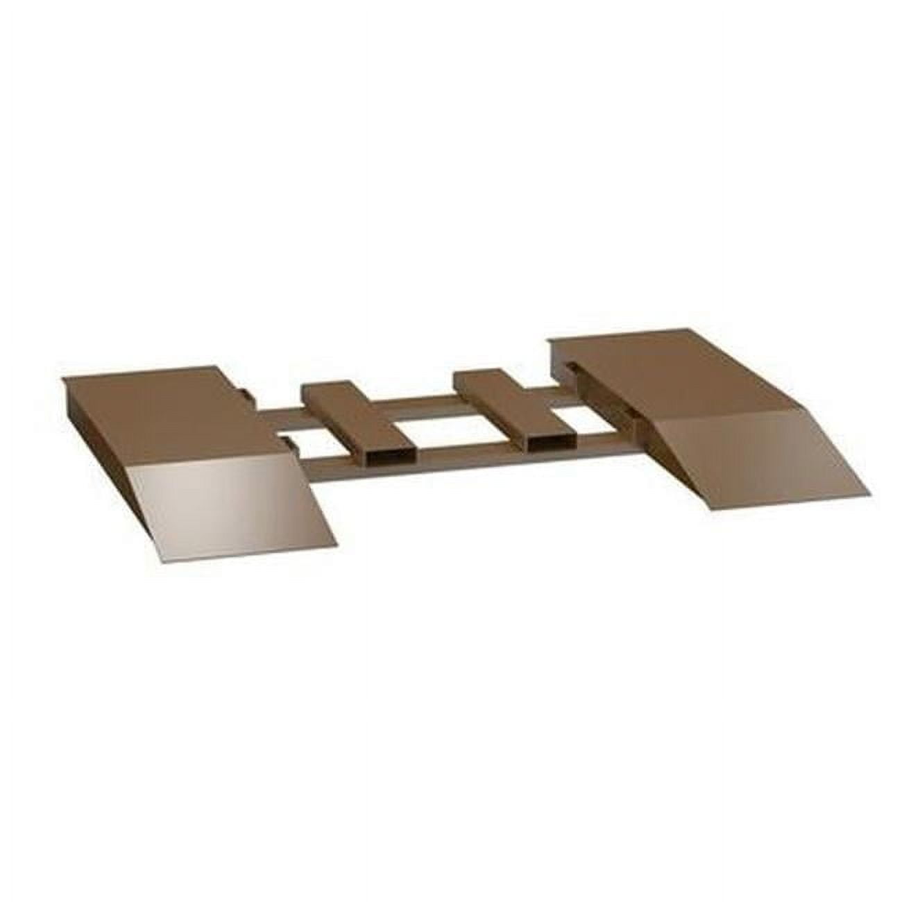 Vestil SWR-CPL-24-6-72 40000 lbs 72 x 24 x 6.25 in. Steel Wheel Risers ...