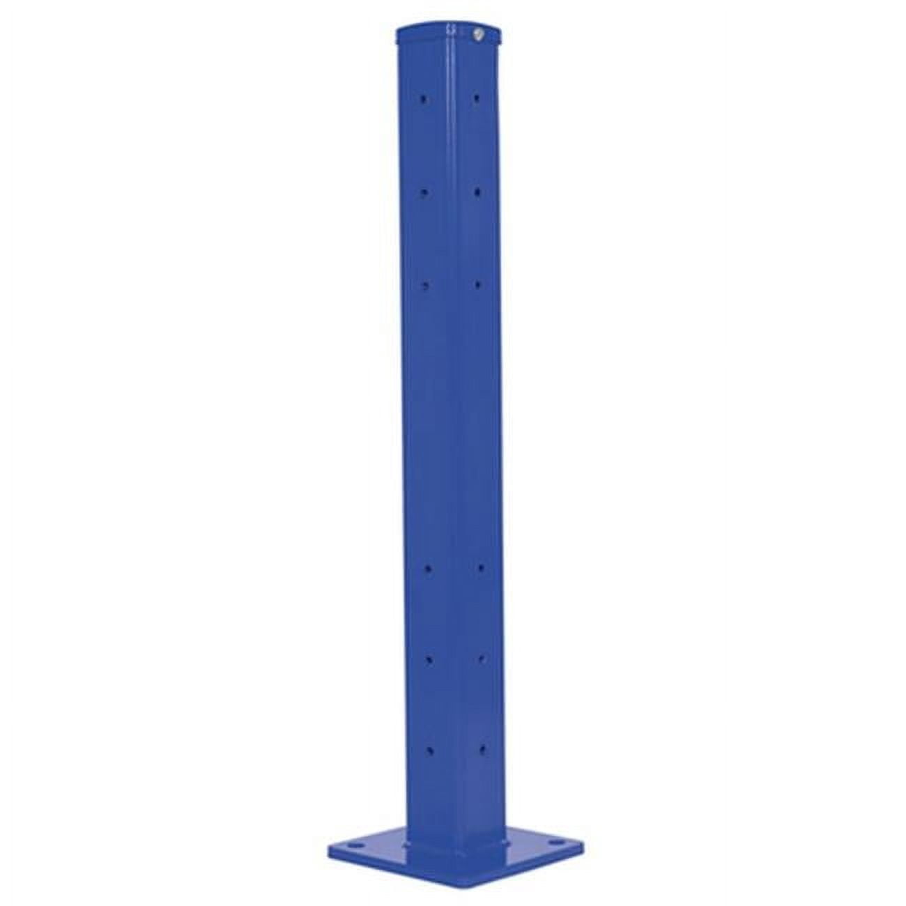 Vestil GR-F3R-BO-TP42-BU 42 in. Steel Rigid Tube Post for 3 Ribbed Bolt ...
