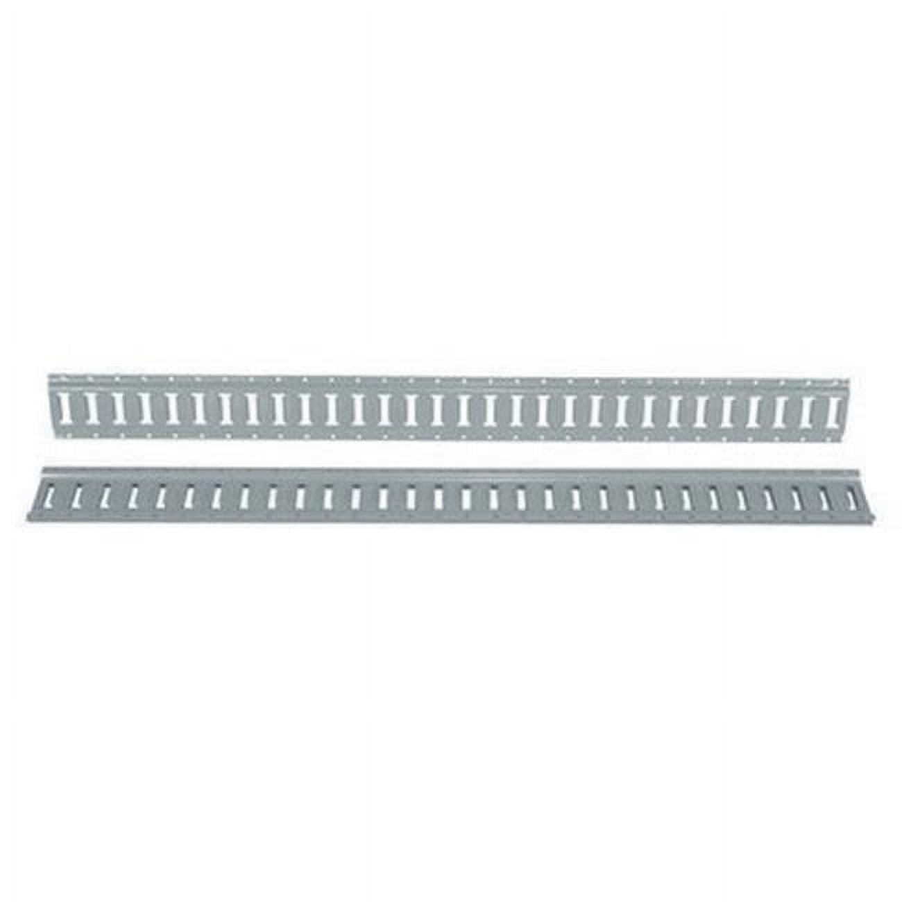 Vestil E-TRK-5-GY-4PK 5 ft. Steel E-Track - Gray - Pack of 4 - Walmart.com