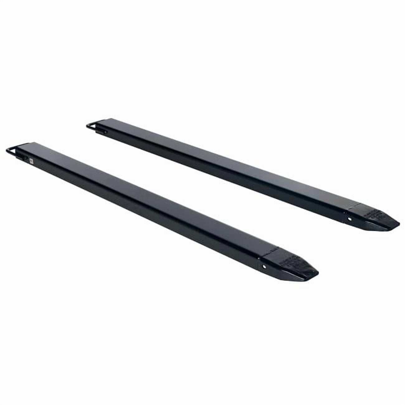 Vestil FE-5-54-BK-EACH 5 x 54 in. Steel Single Fork Extension - 4000 ...