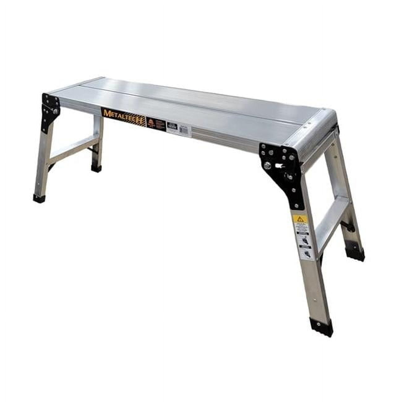 Vestil AFSP-1239-500 500 lbs 12 x 39 in. Aluminum Folding Step Platform ...