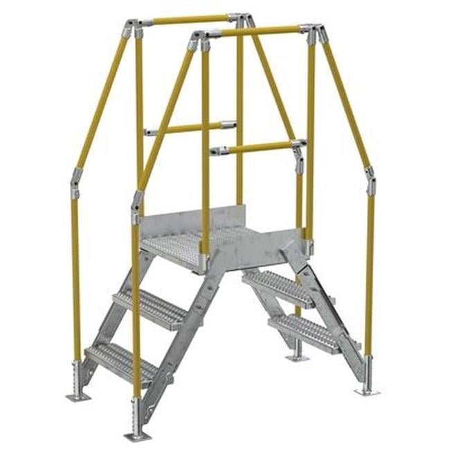 Vestil COL-3-26-14-HDG 500 lbs 23.5 x 24 in. Galvanized Steel Crossover ...