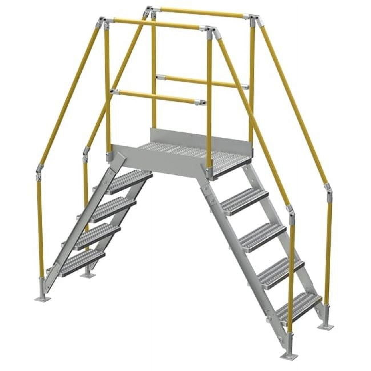 Vestil COL-AL-5-46-23 500 lbs 46 x 23 in. Aluminum Crossover Ladder ...
