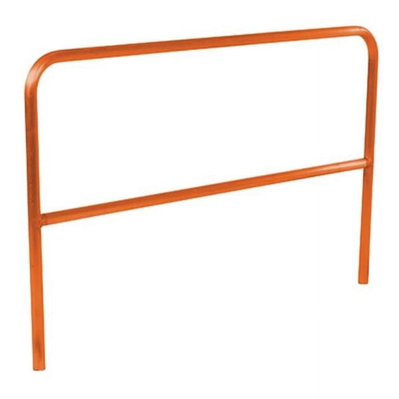 Vestil VDKR-6-OR 6 ft. Steel Safety Railing - Orange - Walmart.com