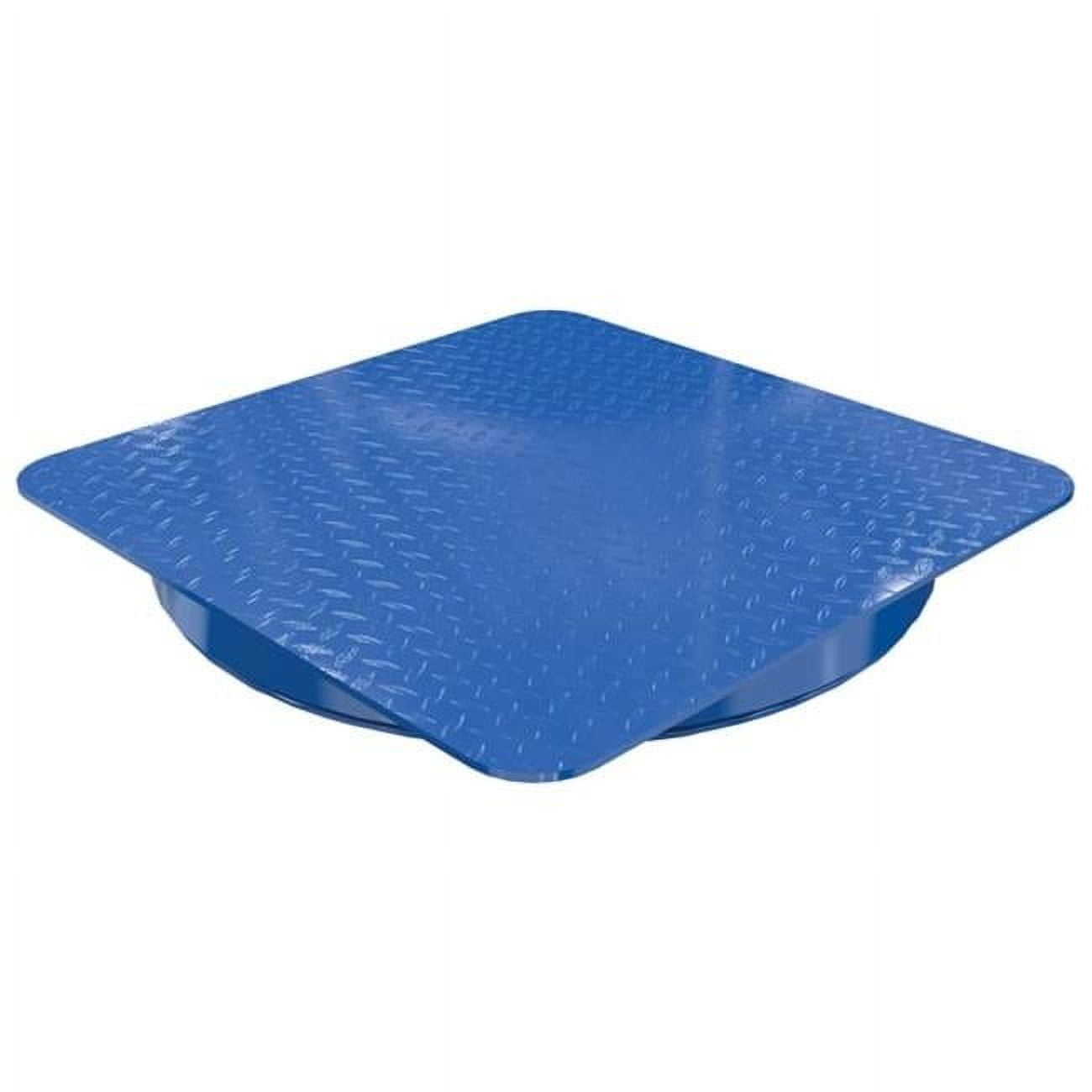 Vestil CA-60-6-TP-STP 60 in. Steel Carousel & 6K Capacity Square Tread ...