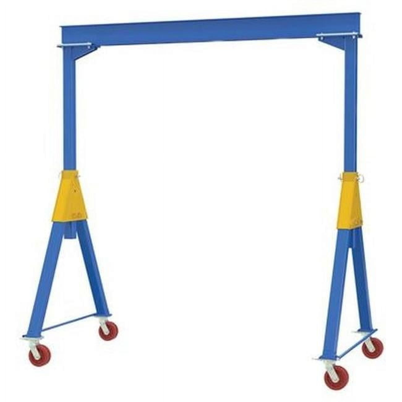 Vestil FHSN-6-20-VG 6000 lbs 20 ft. Steel Knockdown Fixed Gantry Crane ...