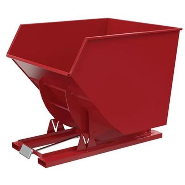 Vestil D-350-HD-SR 6000 lbs 3.5 cu. Yard Steel Heavy Duty Self Dumping ...