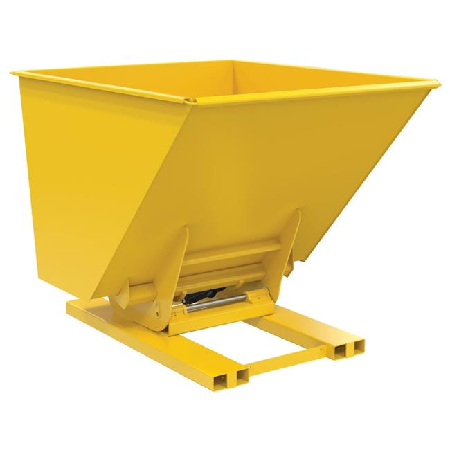 Vestil D-200-HD-HYD-YL 64.5 x 56.62 x 53 in. Steel Heavy Duty Hydraulic ...