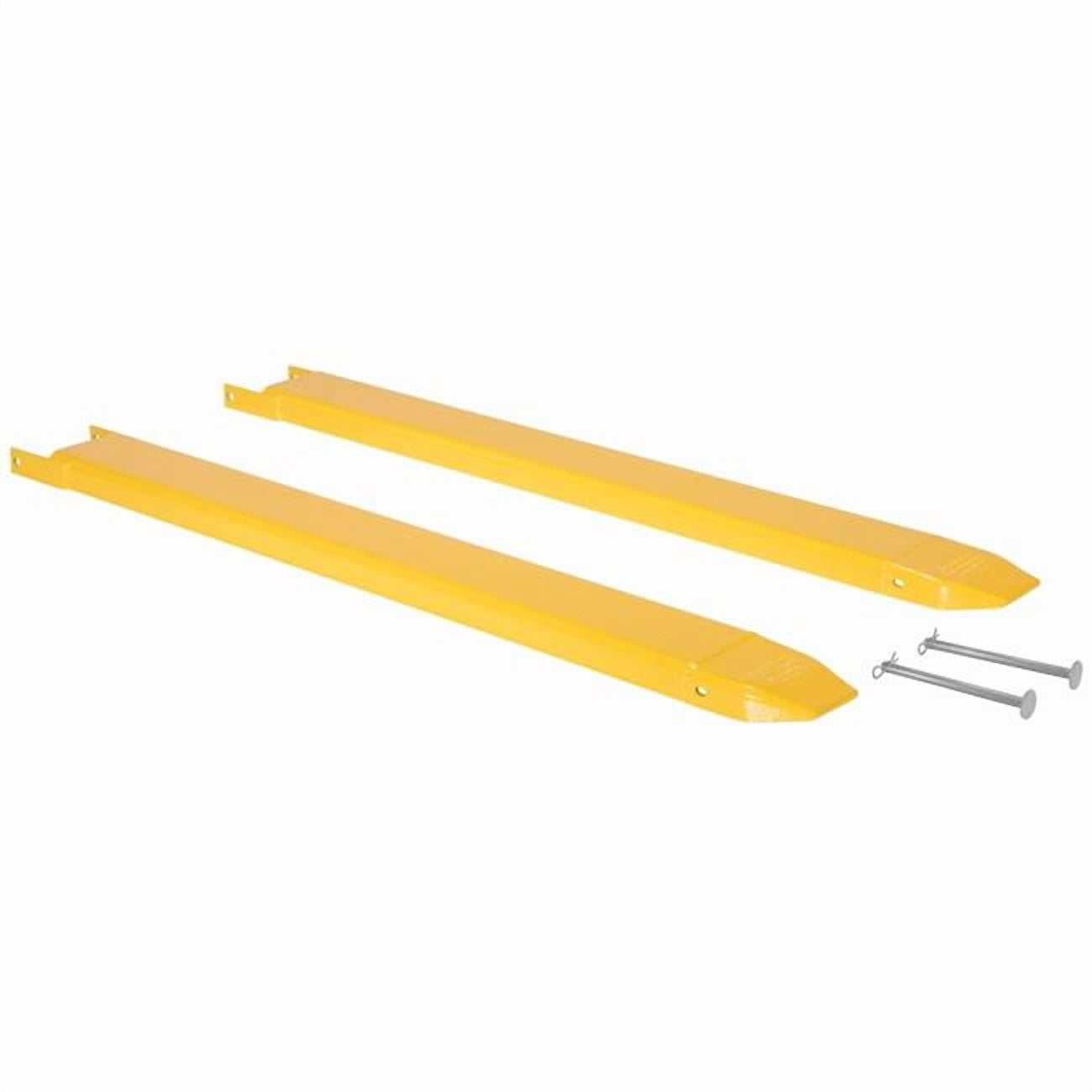 Vestil FE-7-48-P-EACH 7 x 48 in. Steel Pin Style Single Fork Extension ...