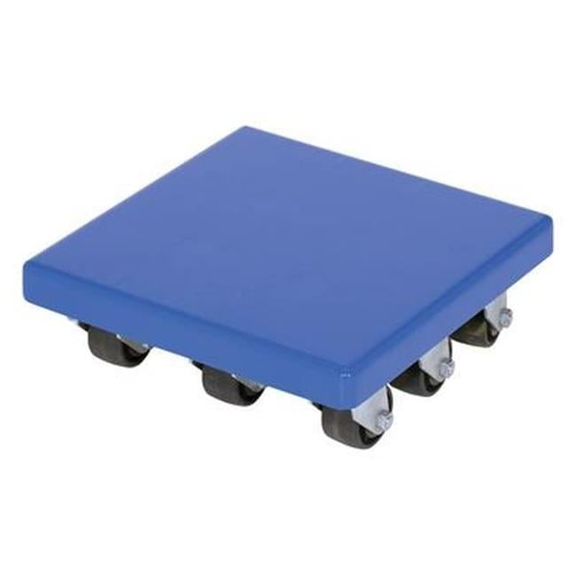 Vestil 8000 lbs 16 x 16 in. Steel Heavy Duty Flush Top Dolly - Blue ...
