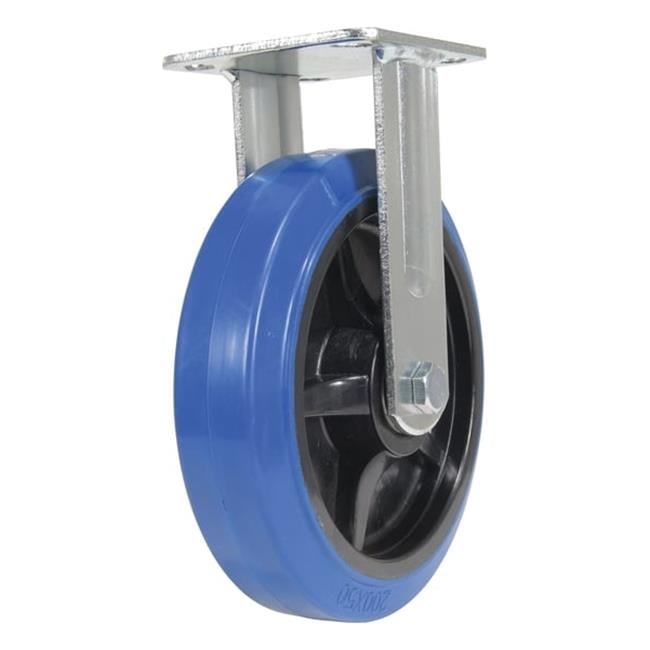 Vestil CST-BB-8X2ER-R 770 lbs 8 Dia. x 2 in. Elastic Rubber Rigid ...