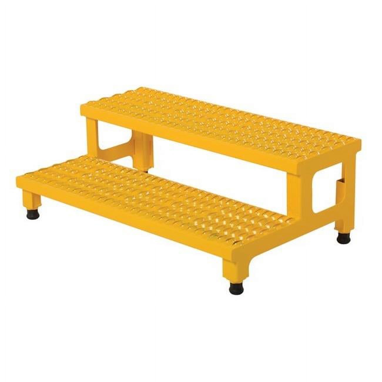 Vestil ASP-36 Adjustable Step Mate Stand, 2 Step - 36 x 23 in ...