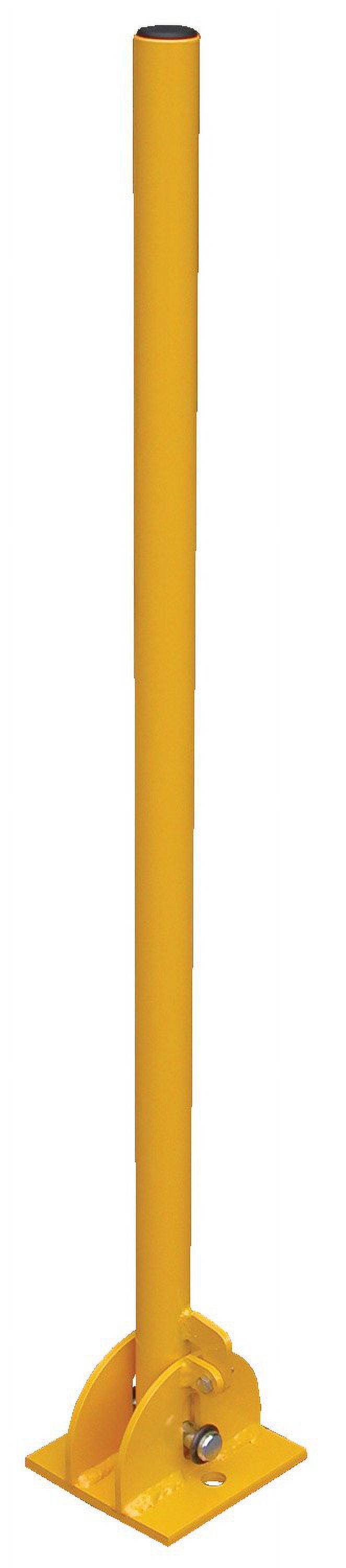 Vestil BOL-FD-36-Y Yellow Folding Bollard, Steel, Diameter, 42 ...